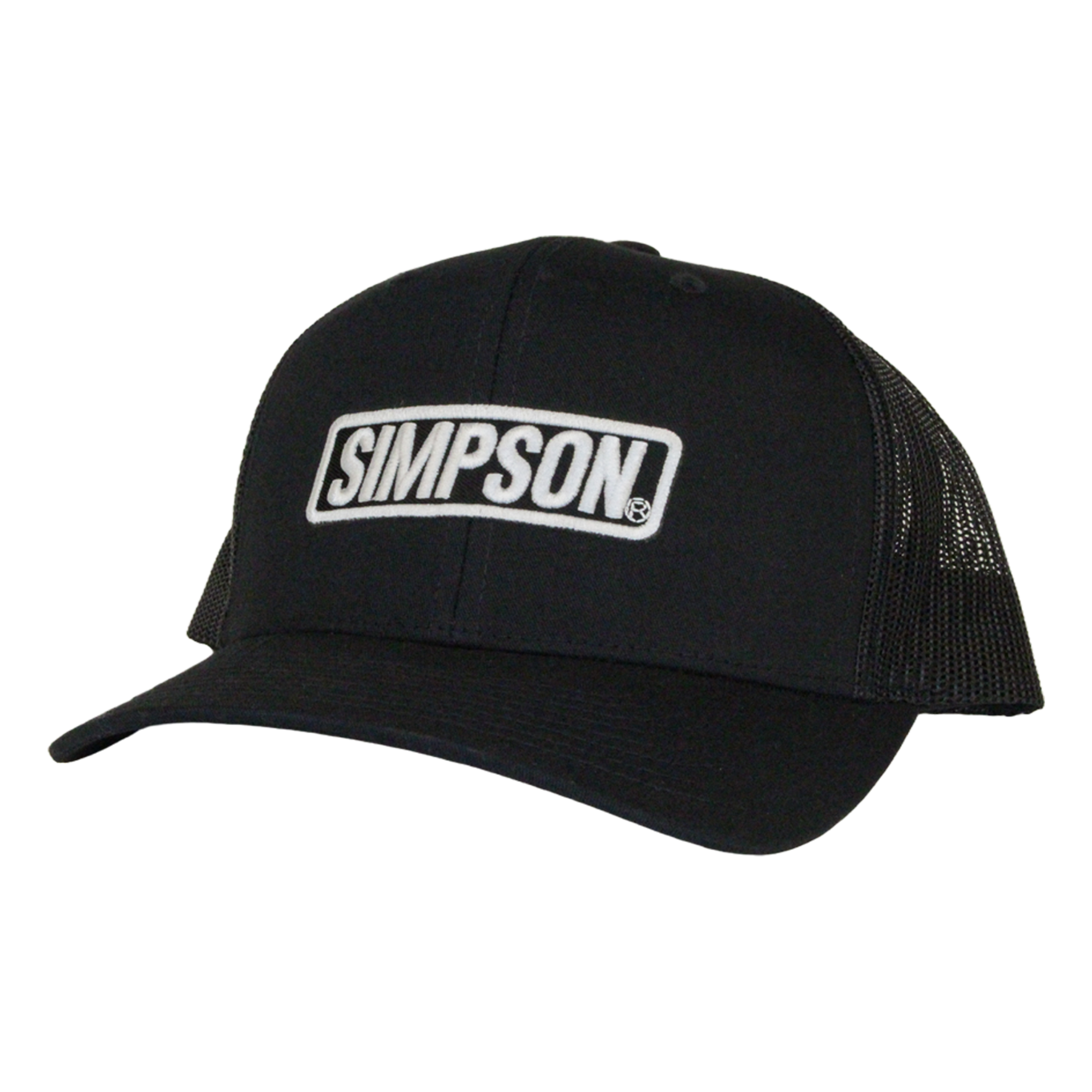 Simpson MC Trucker Snapback - Black – Gastown Supply Co.